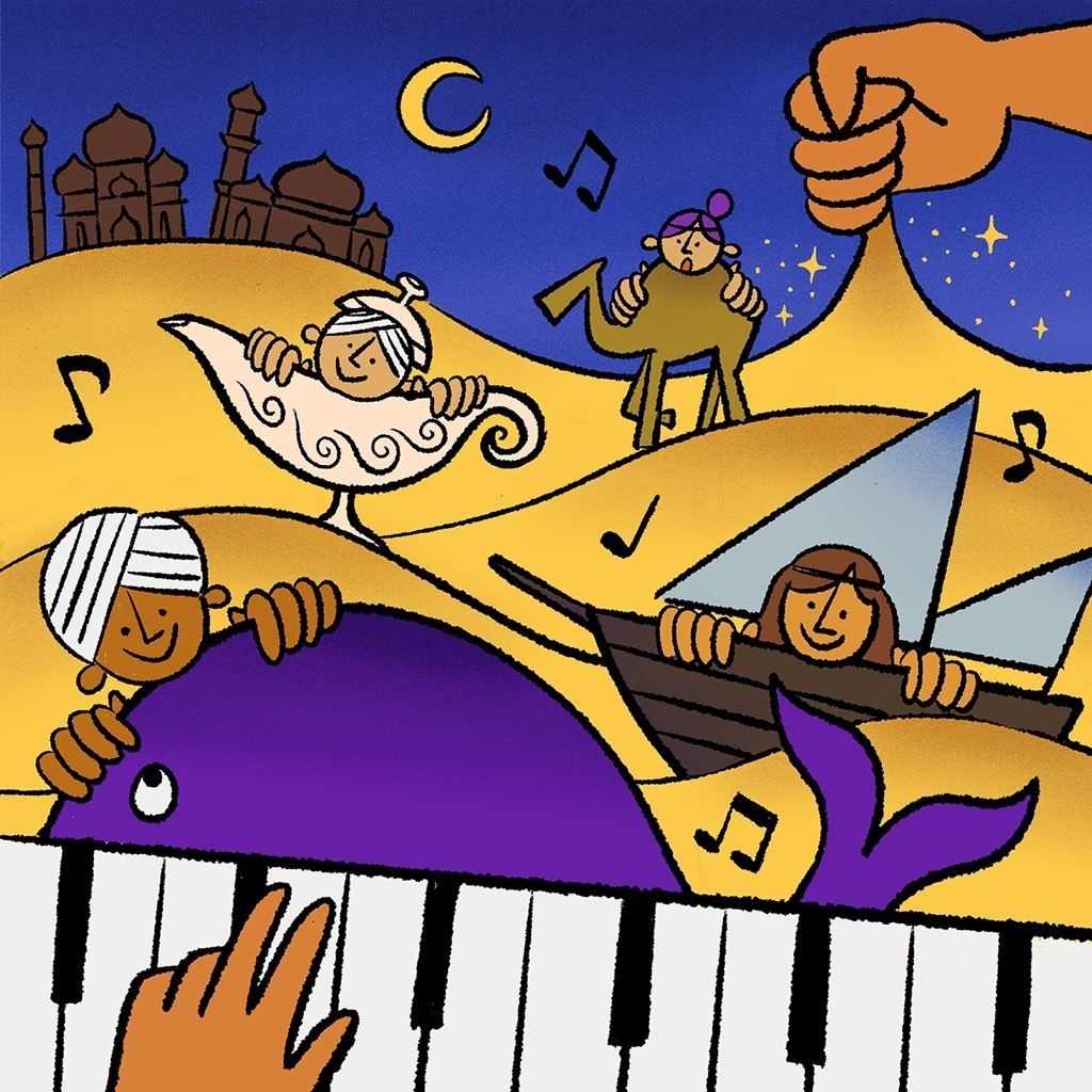 子どもの“心の温度”が上がる「ピアノと砂のアラビアンナイト」 - Ameba News [アメーバニュース]